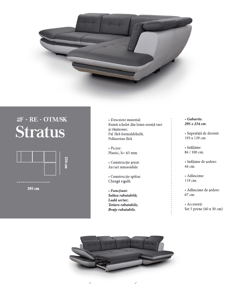 Coltar Extensibil Stratus Mic | Magazin Online de Mobila la Comanda in Craiova si Bucuresti